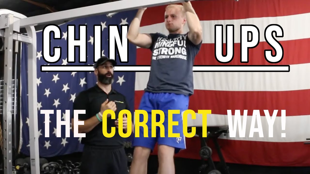 Chin-Up - Proper Form & Execution - YouTube