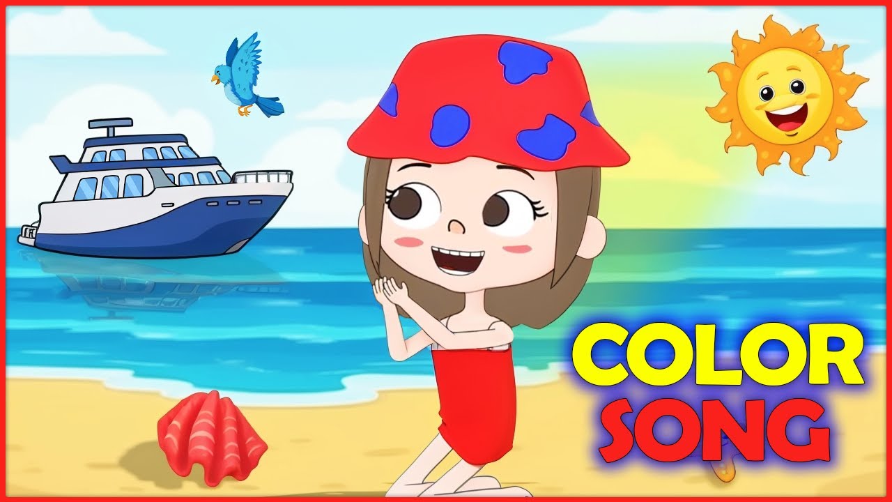 Color Clap Song for Kids 🎨👏 Learn Red, Blue & Yellow - YouTube