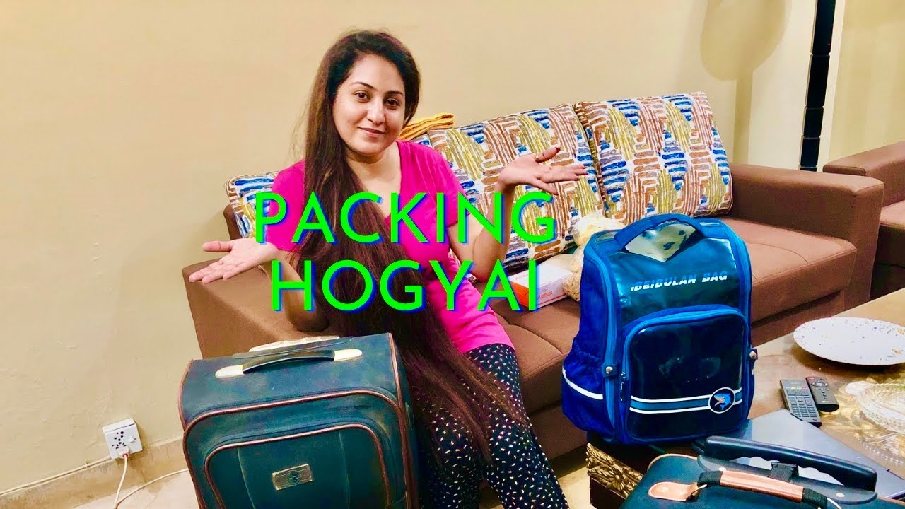 Finally Pakistan Trip Start now | Kaha ja rahe ha | Packing b hogayi ...