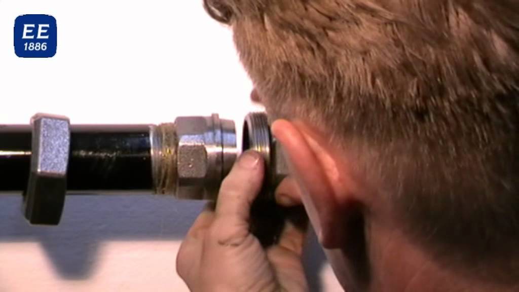 The proper assembling by using taper union - YouTube