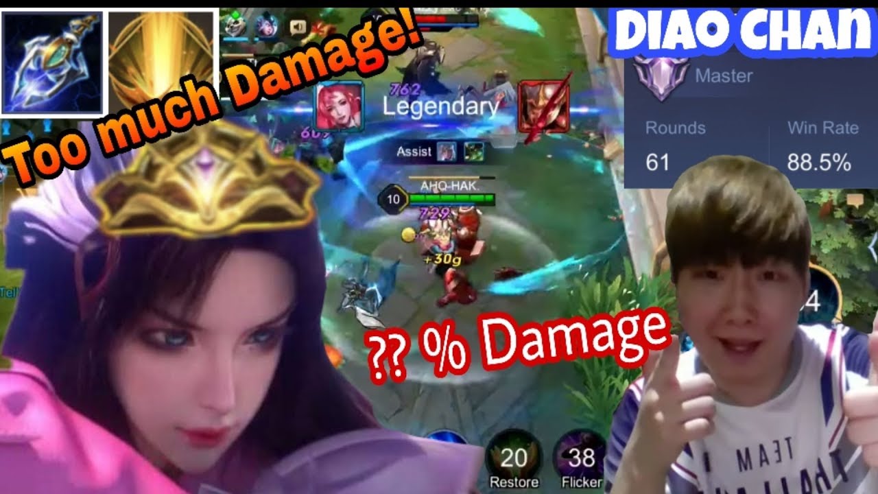 Too strong item + enchantment 38% Mage CARRY! #Rov, #傳說對決 ...