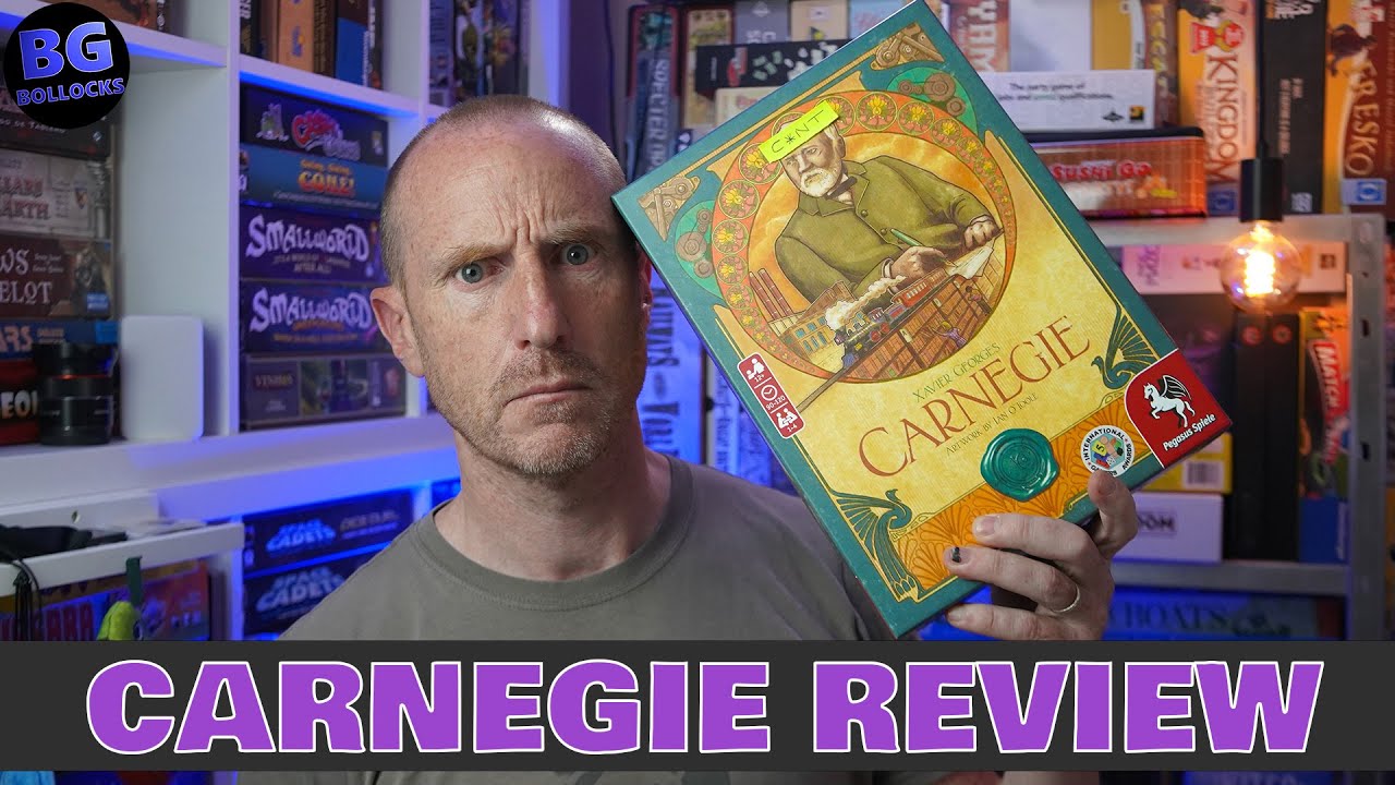 Carnegie Board Game Review - YouTube