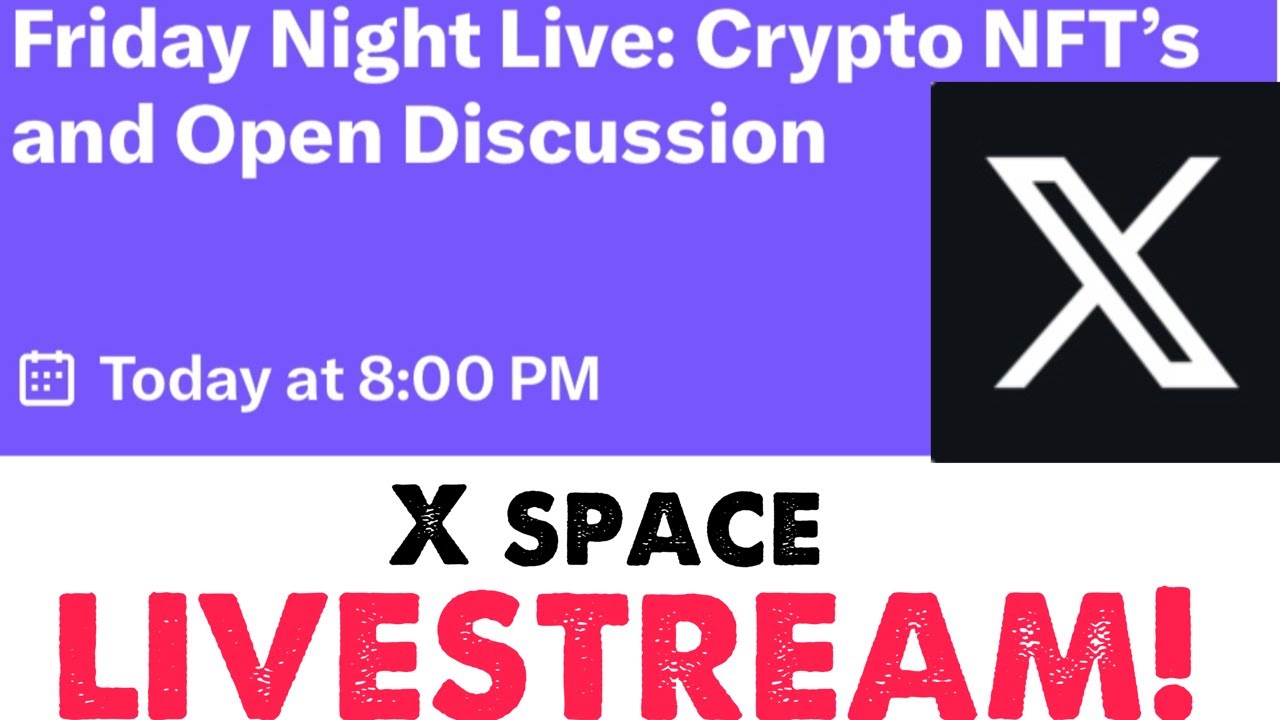 X Space Live: Let’s Talk About It All - YouTube