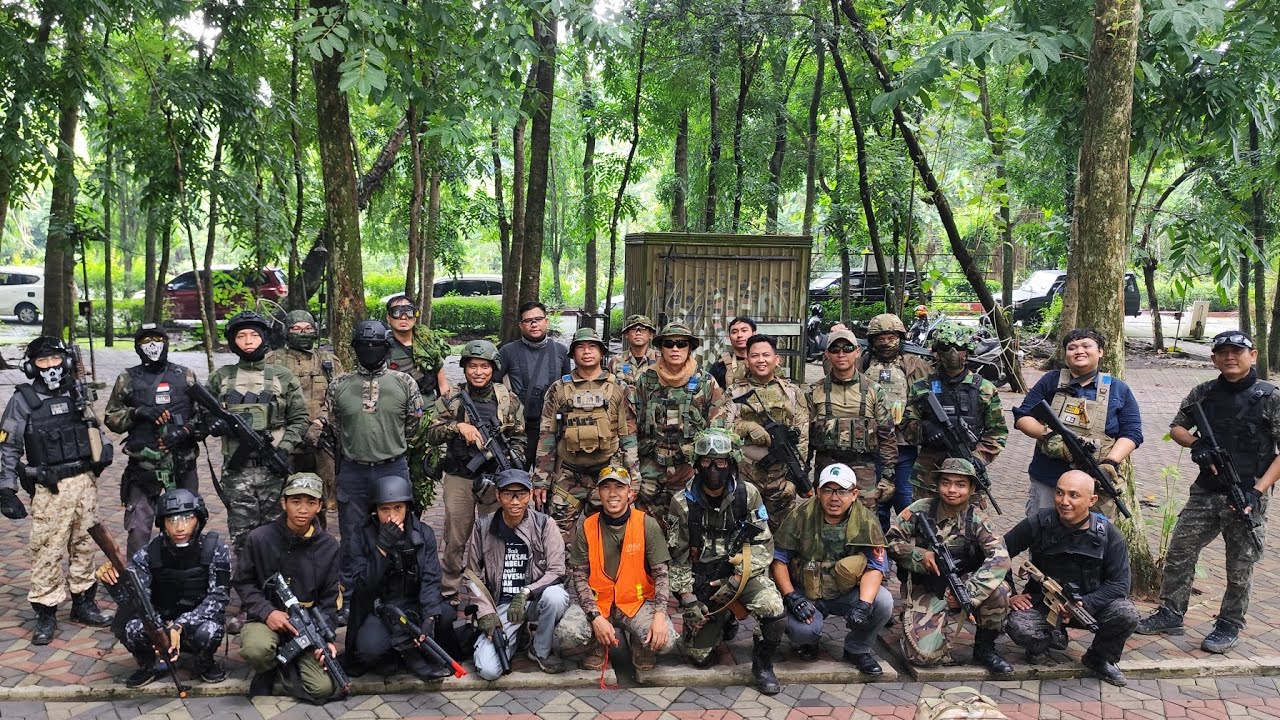 Skirmish airsoft semarang Tinjomoyo pembuka awal Tahun 2025 - YouTube