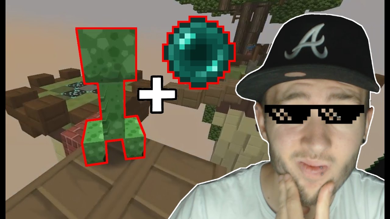 Creeper & Enderperlen MLG | Skywars | Cranky Capone - YouTube