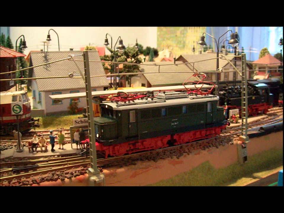 DR BR 244 ( E44 ) von Roco mit meinem ESU Loksound 4.0 - YouTube