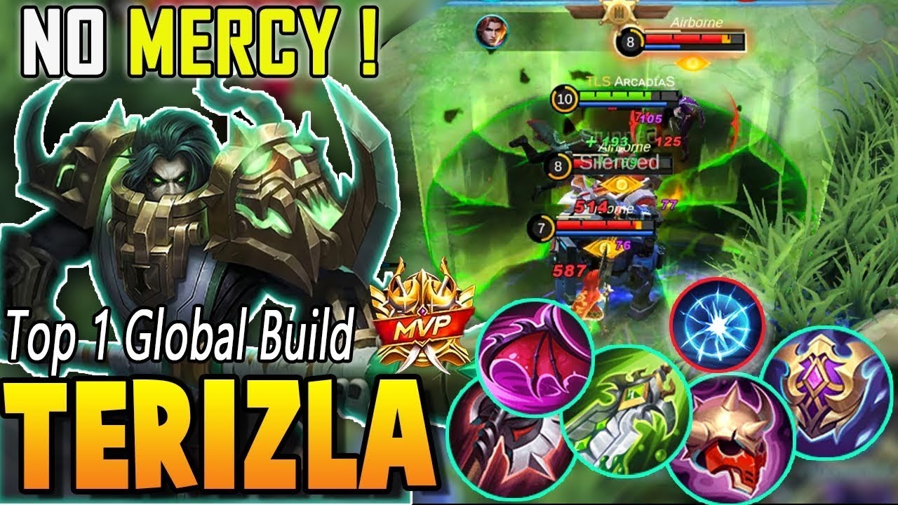 Terizla Best Build in 2023 | Top 1 Global Terizla Build Gameplay ...