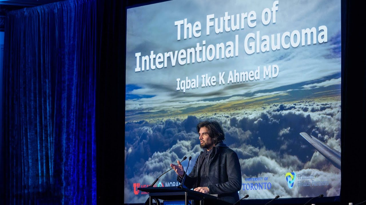 The Future of Interventional Glaucoma: Ike Ahmad, MD, FRSC — New Horizons Forum 2024 - YouTube