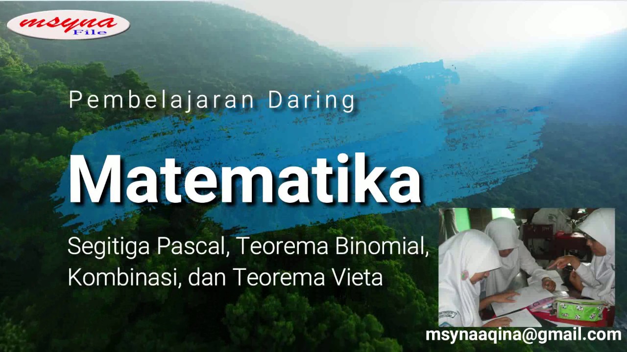 Segitiga Pascal,Teorema Binomial & Vieta, Bagian 1 - YouTube