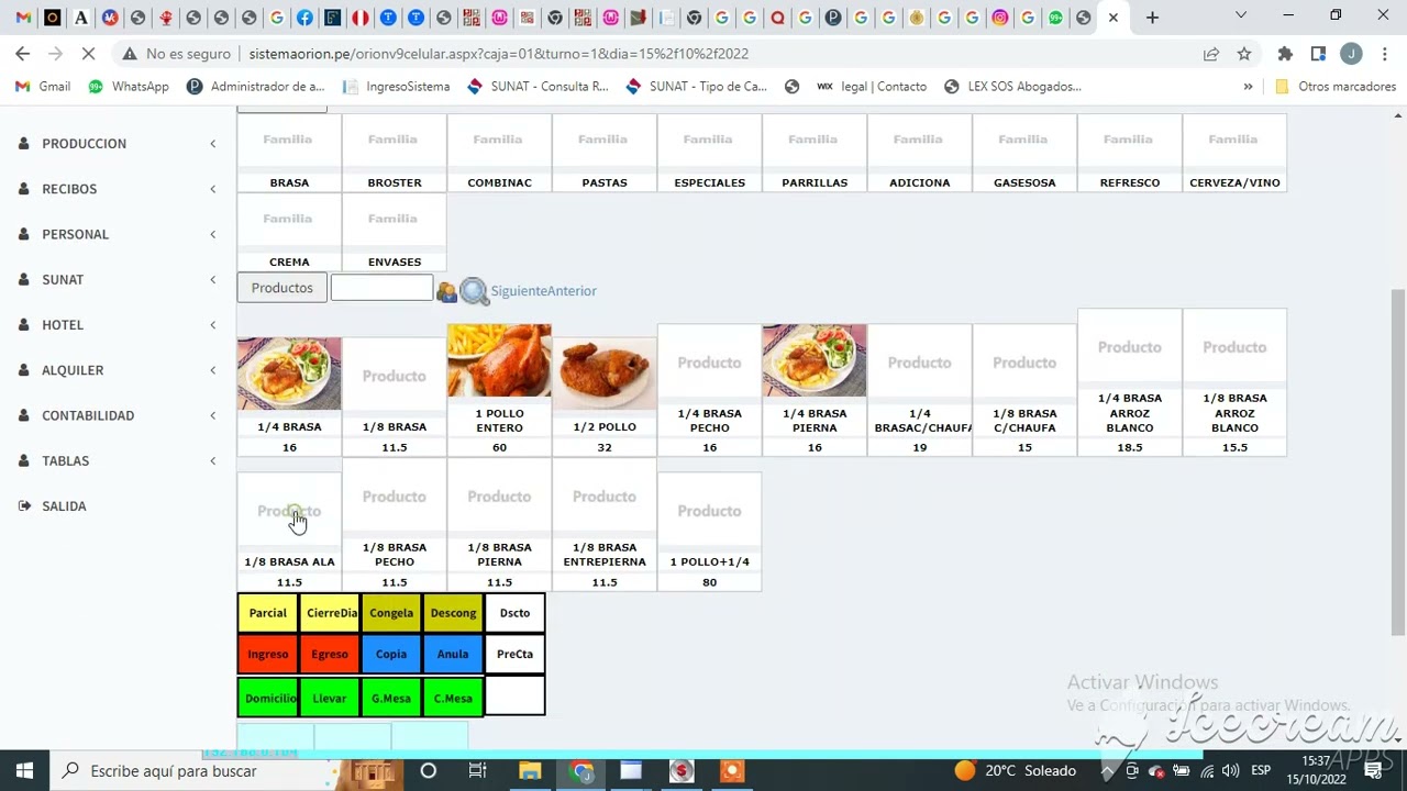 Sistema Orion web - Manual venta rapida - YouTube
