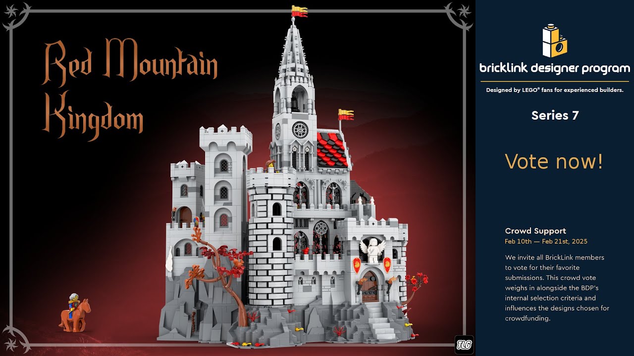 Red Mountain Kingdom's Castle - Bricklink designer program Series 7 ...