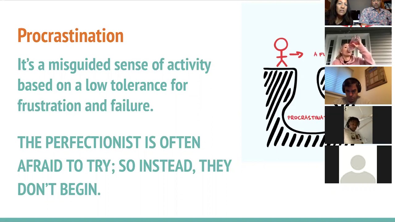 work from home week 6 - perfectionism procrastination loop - YouTube