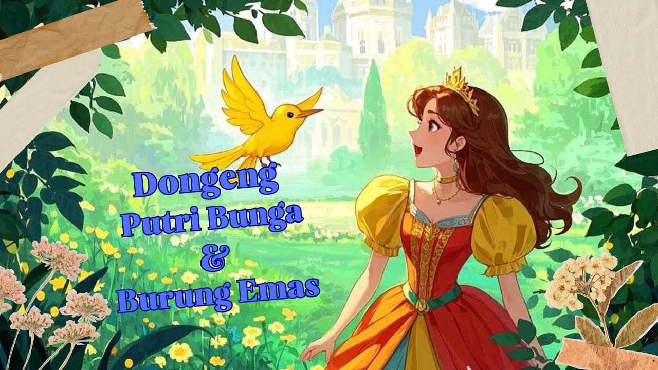 Dongeng Putri Bunga dan Burung Emas 🌸🕊️ | Dongeng Ajaib Tentang ...