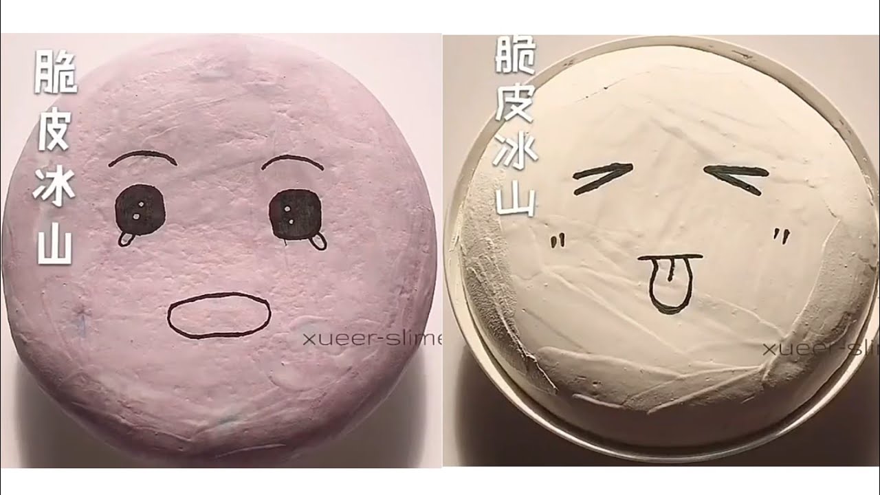 Satisfying ICEBERG SLIME CUTE FACES!!! | The Most Satisfying Video ASMR ...