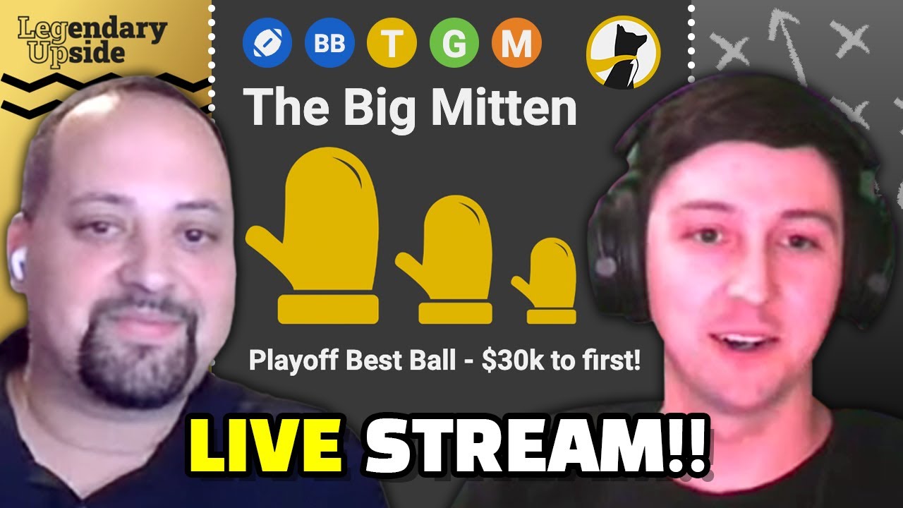 Last Minute Big Mitten Live Stream w/ Sackreligious and Chris Gee - YouTube
