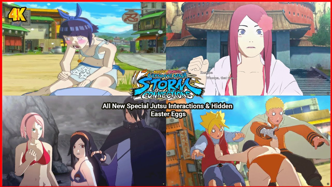 🔥 All New Special Jutsu Interactions & Hidden Easter Eggs in Naruto x Boruto Ninja Storm ...