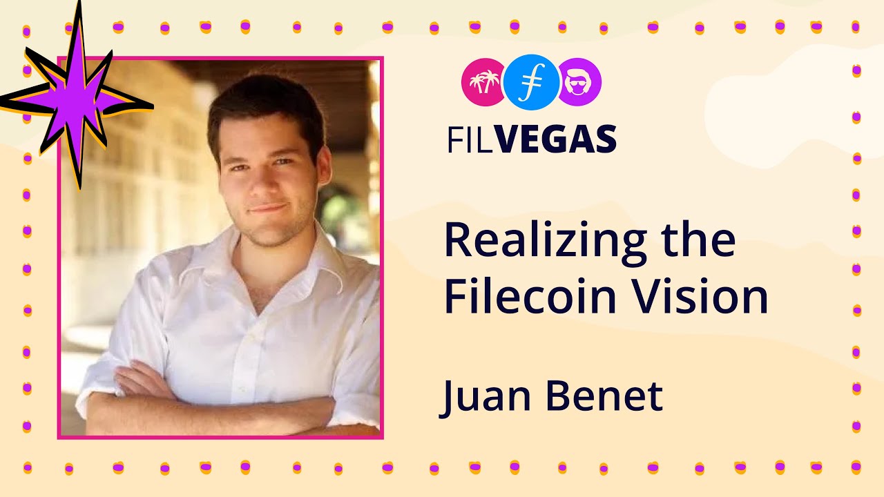 Juan Benet - Realizing the Filecoin Vision + Q&A | FIL Vegas 2023 - YouTube