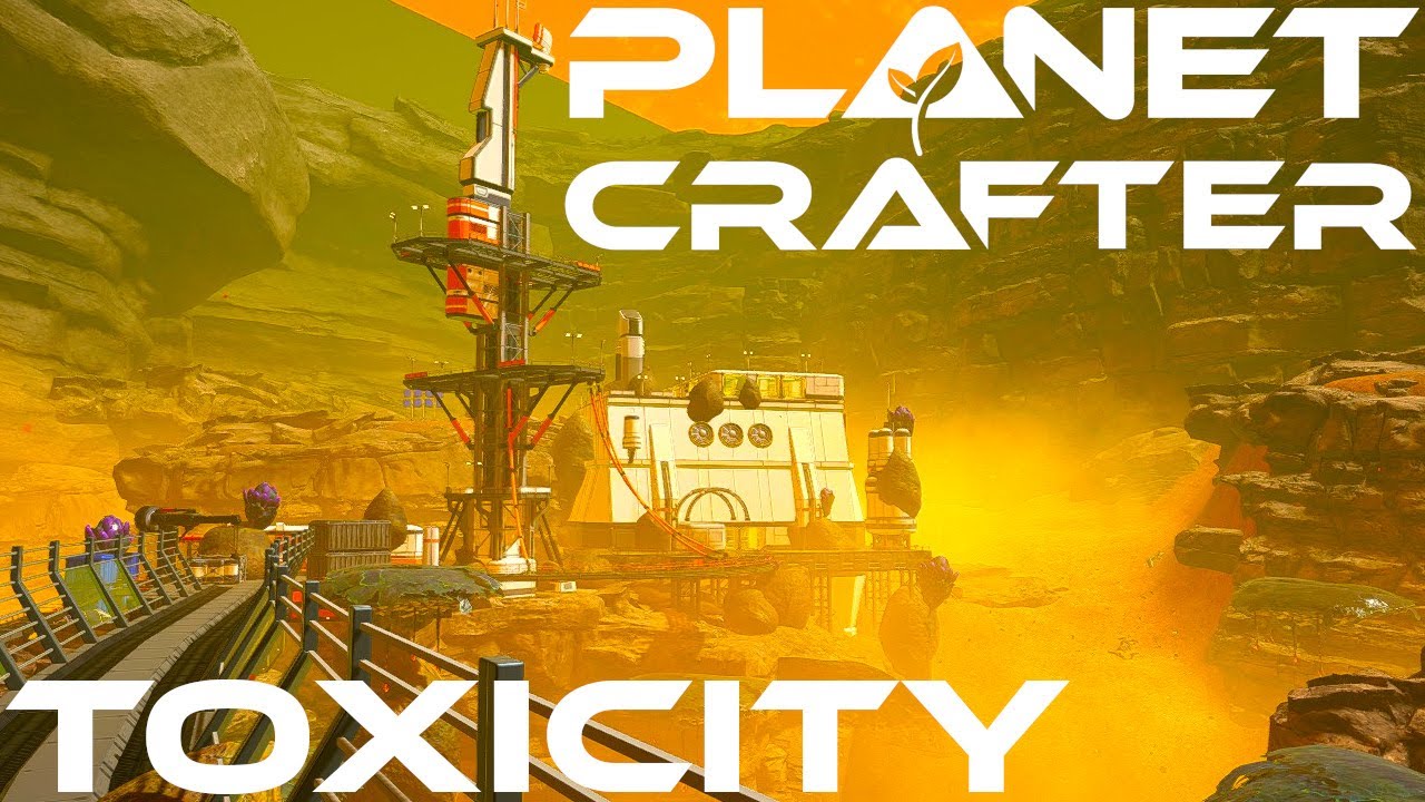 CLEANING This TOXIC Planet 1 GOO At A Time! | Planet Crafter Toxicity ...