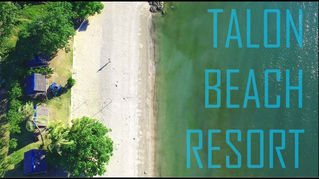 Drone Aerial Shot - Talon Beach Resort, Roxas City, Panay Island ...