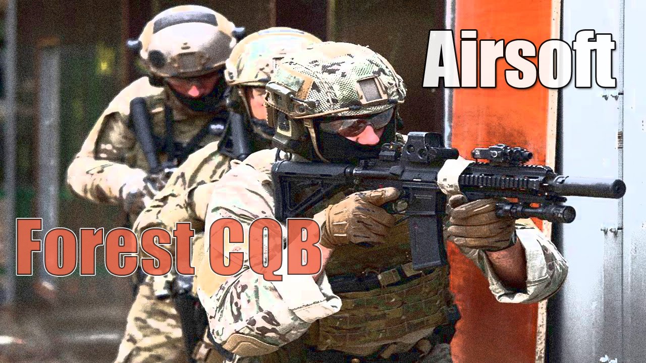 Airsoft - Forest CQB BIG BAGS - AlsaceAirsoft Team - YouTube