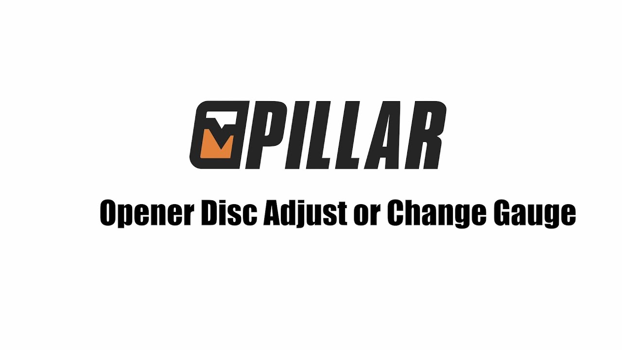Pillar Opener-How to measure disc wear? - YouTube