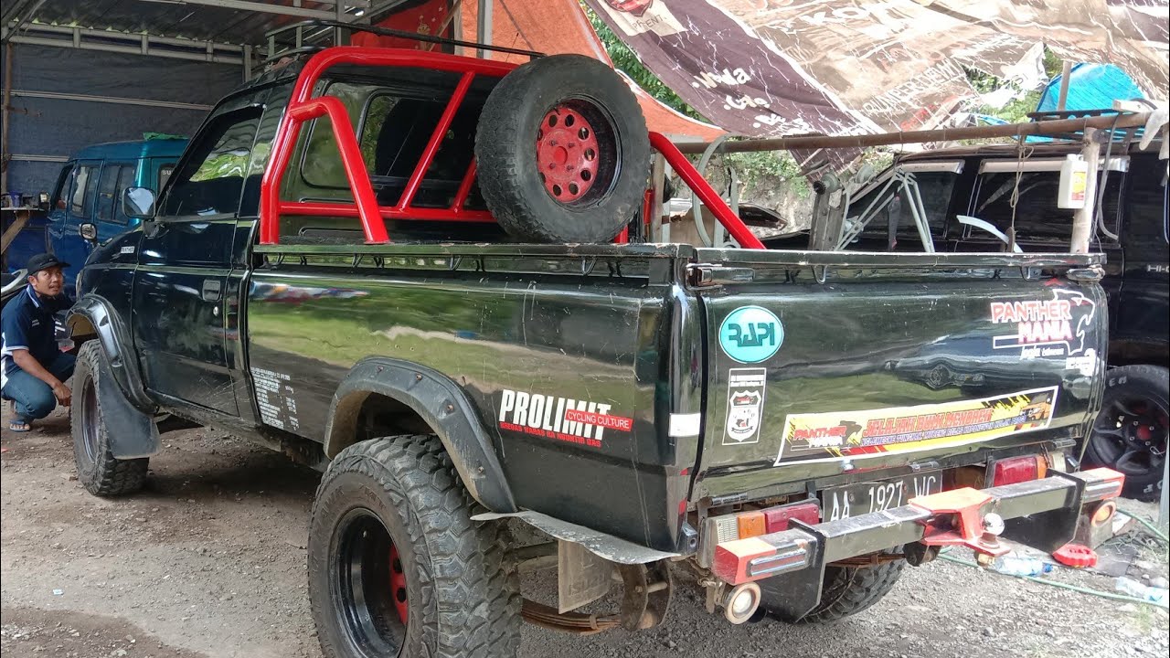 Modifikasi Panther Pick Up part #2 RoolBar pada panther Pick Up 2004 ...