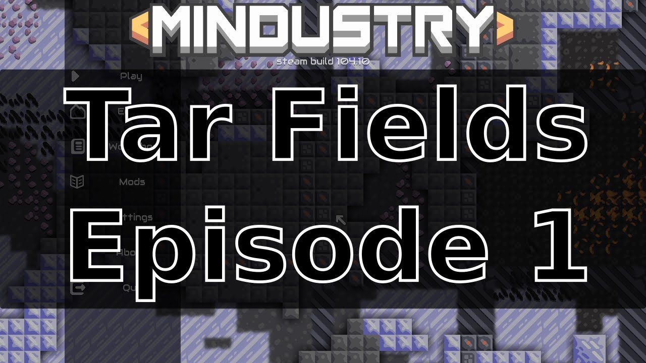 Mindustry - Tar Fields Resource Expedition - Episode 1 - YouTube
