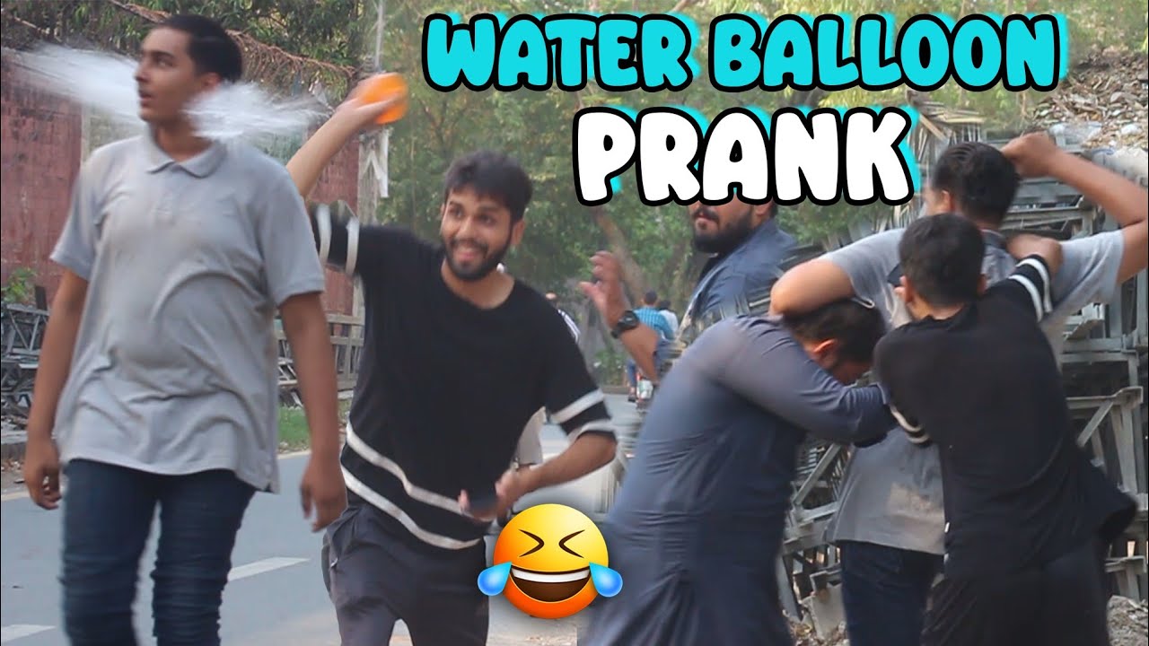 Water Balloon Prank | Crazy Entertainment..! - YouTube