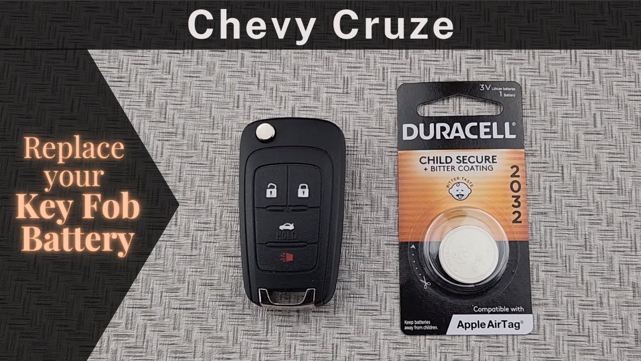 How to Replace a 2011-2016 Chevy Cruze Key Fob Battery - YouTube