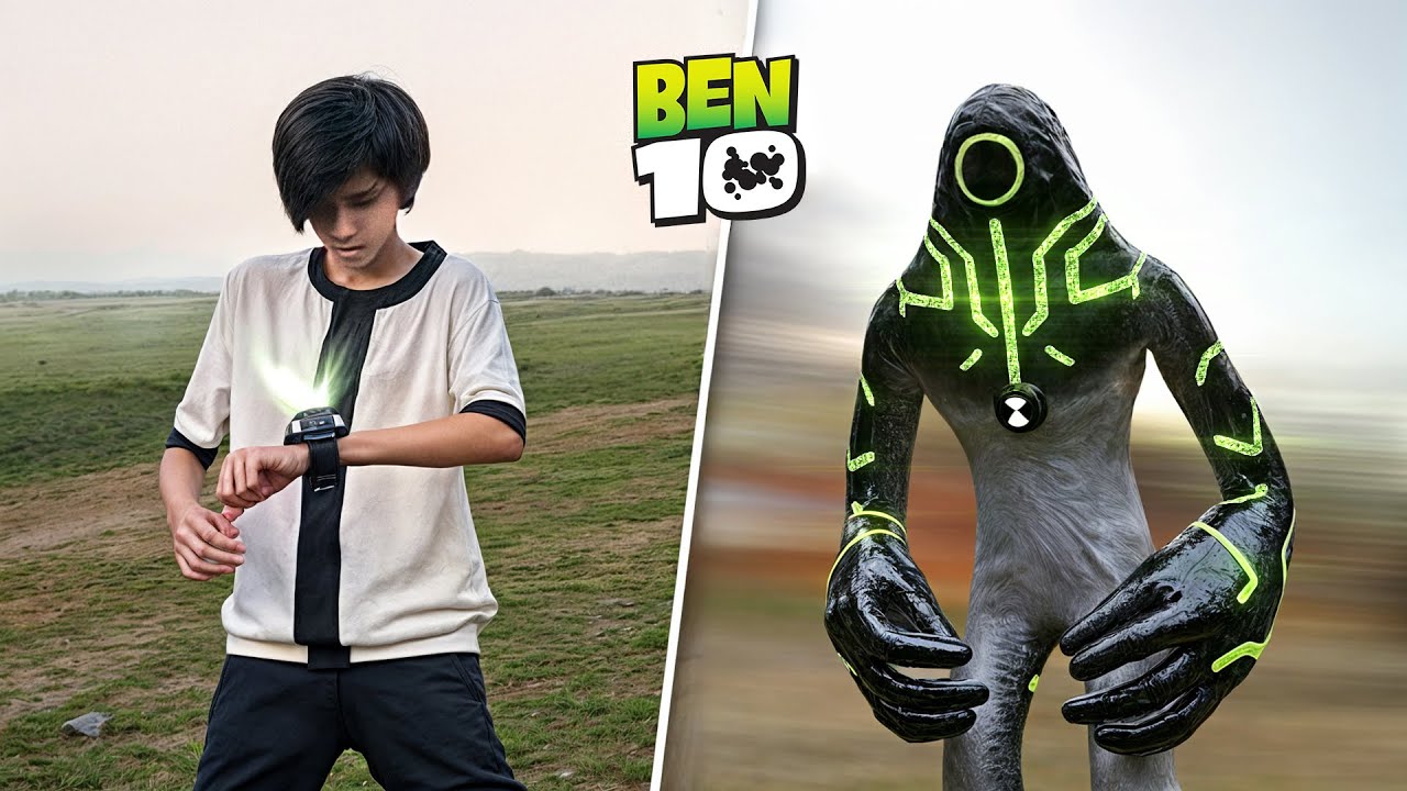 Ben 10 Upgrade Transformation in Real Life! - YouTube