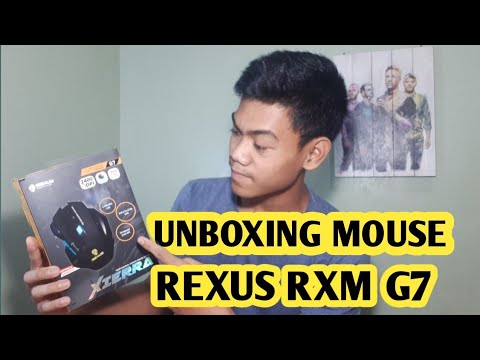 UNBOXING MOUSE REXUS RXM G7 | MANTAPP.. - YouTube