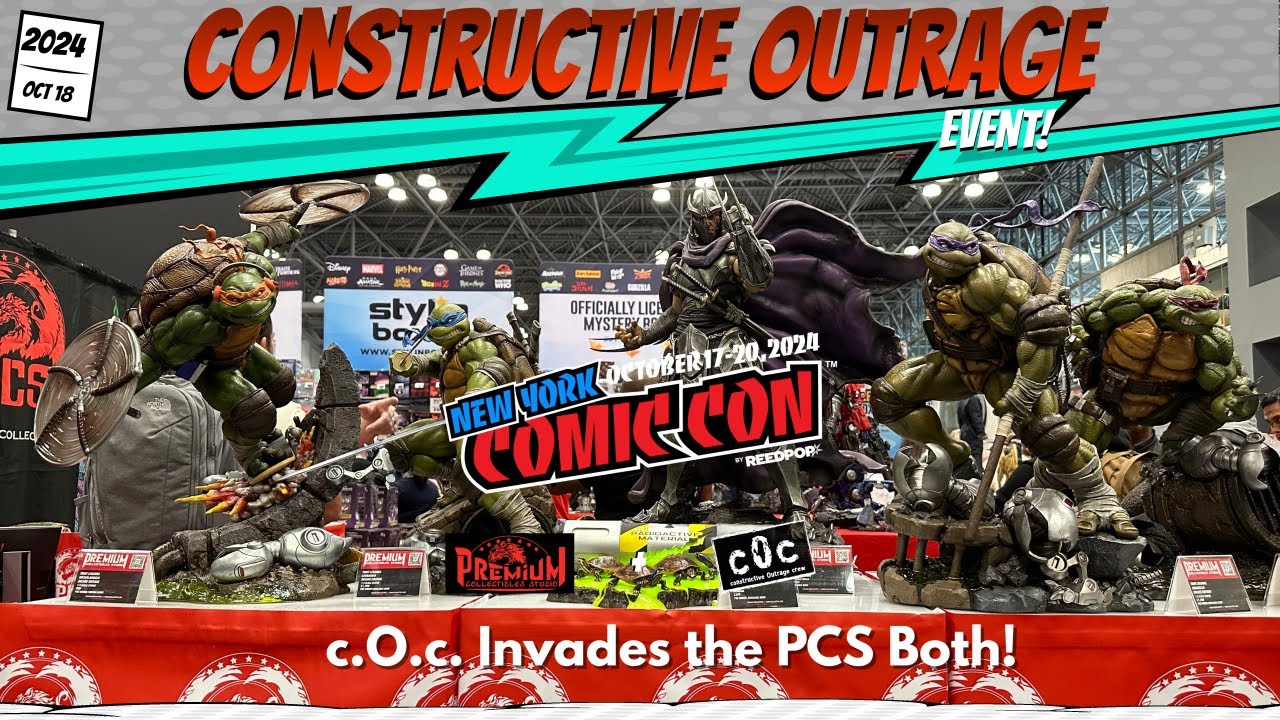 New York Comic Con 2024 | c.O.c Invades PCS Booth! | NYCC24 | Darth Rasheed | Ant Adams | Dyon ...