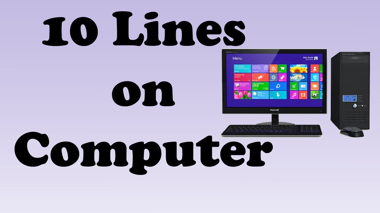 10 Lines On Computer In English YouTube 10-lines-on-computer-in-english-youtube