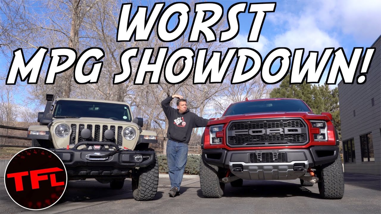 What Gets Worse Gas Mileage - a Ford Raptor or a Lifted Jeep Gladiator ...