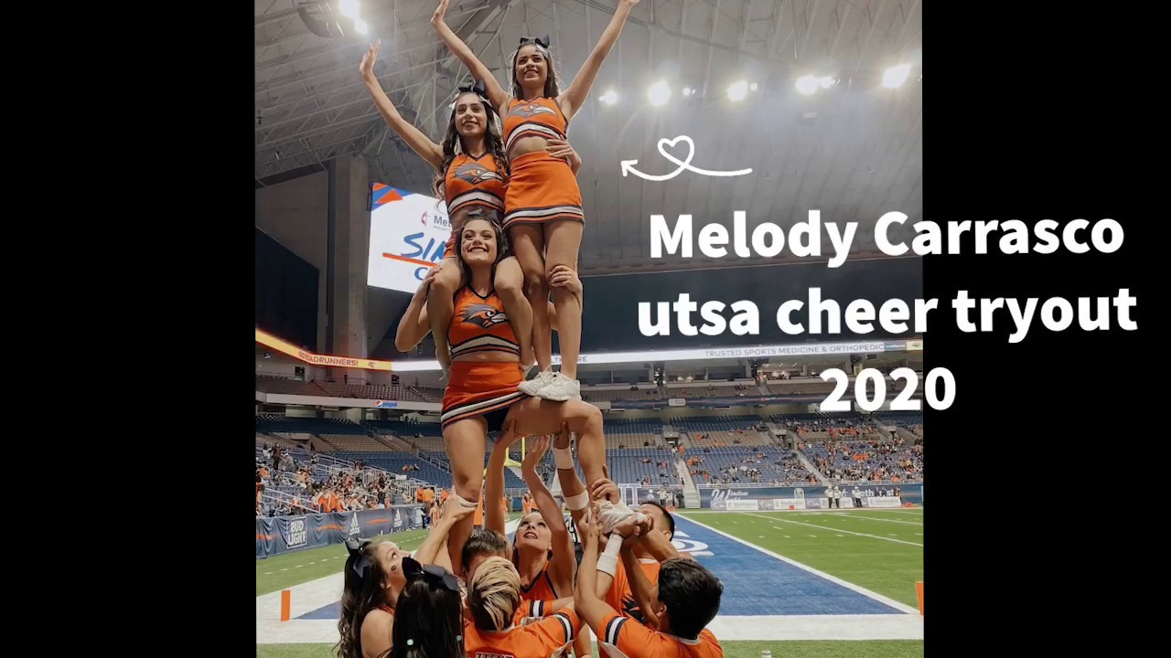 UTSA Cheer Tryout 2020-2021 - YouTube