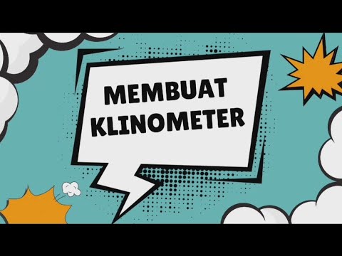 Klinometer sederhana | cara membuat dan menggunakannya dalam pengukuran ...