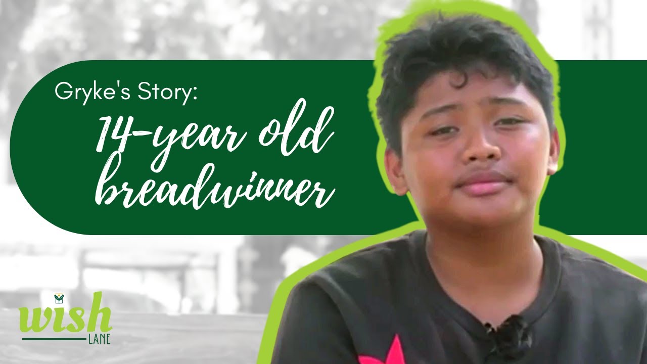 A Surprise for Gryke, A 14-Year Old Breadwinner | Wish Lane - YouTube