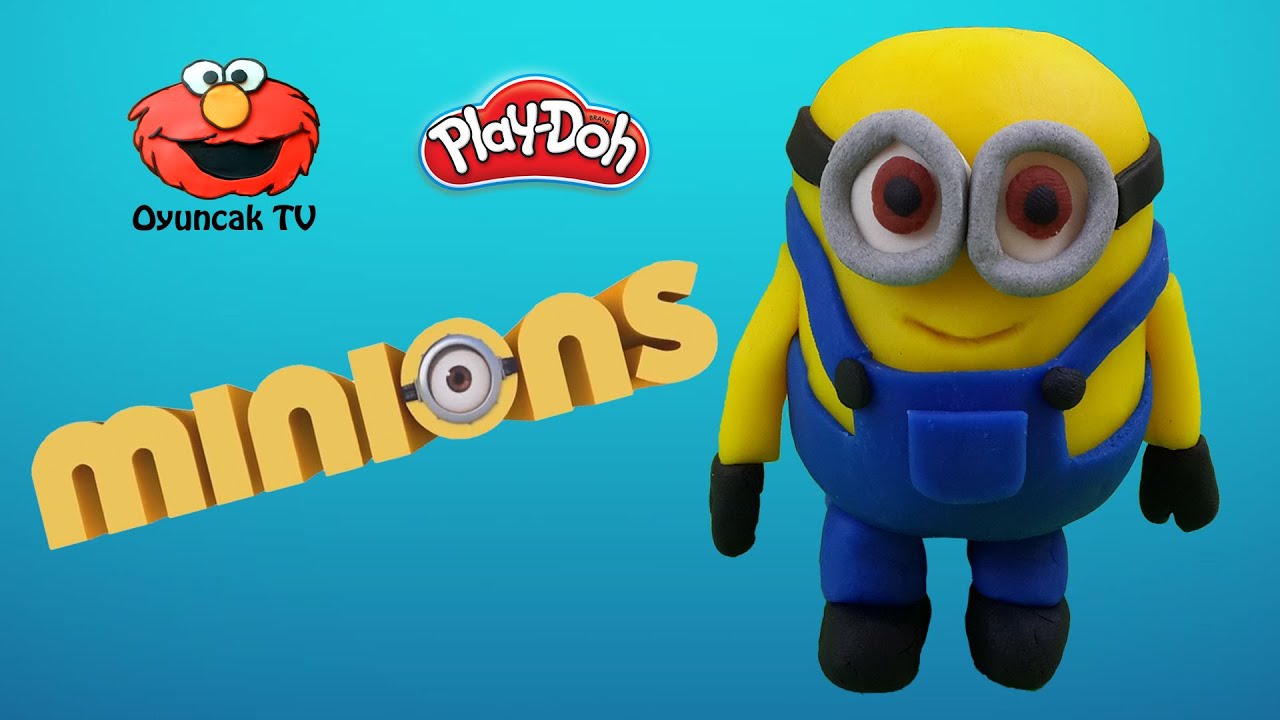 Minyonlar Bob Karakteri Play-Doh Oyun Hamuru ile Yapımı - YouTube