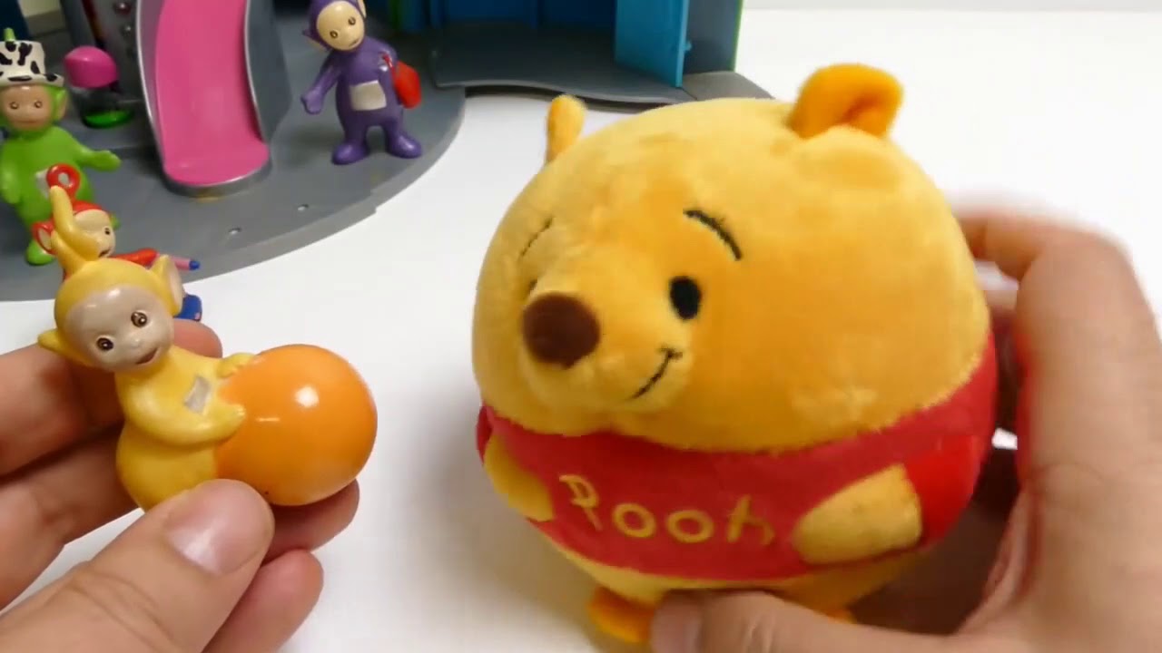 Winnie the Pooh play with Teletubbies - YouTube