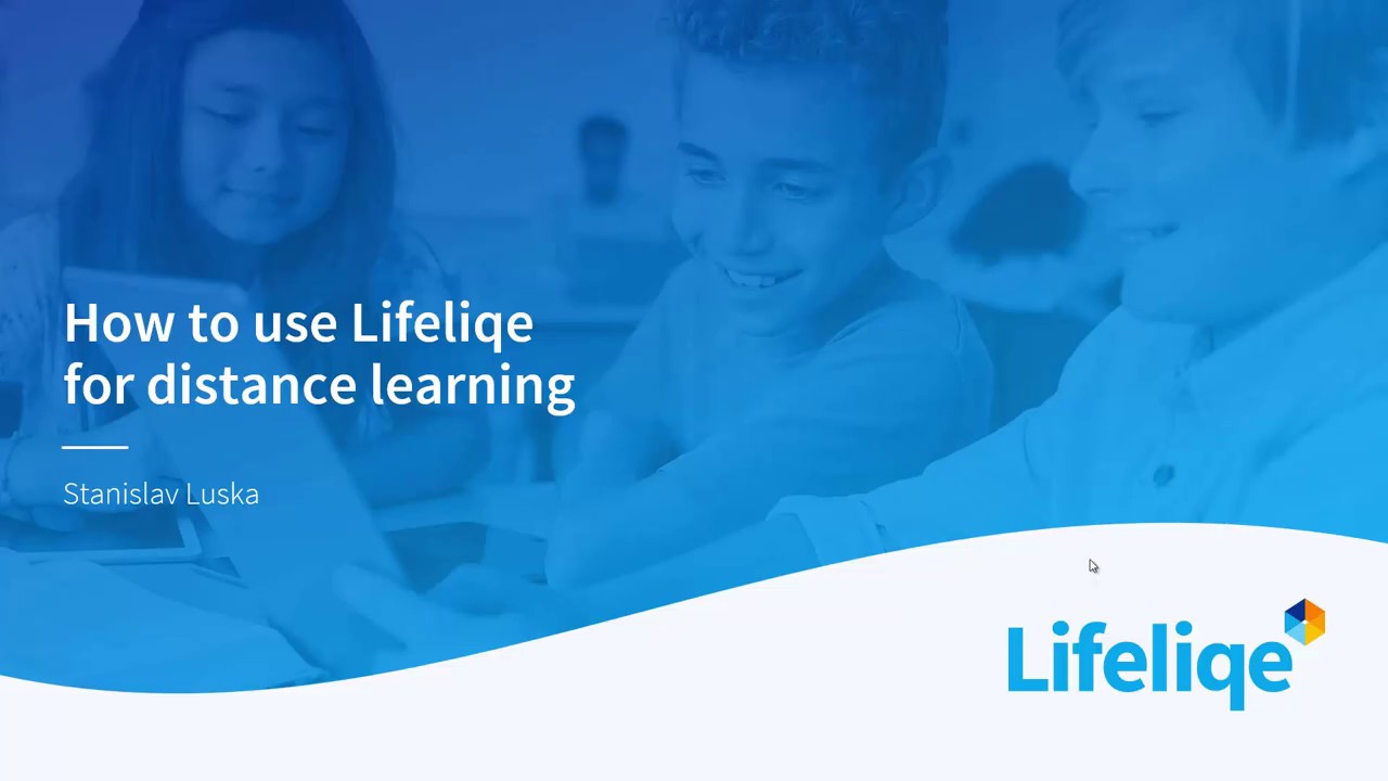 How to use Lifeliqe for distance learning - YouTube
