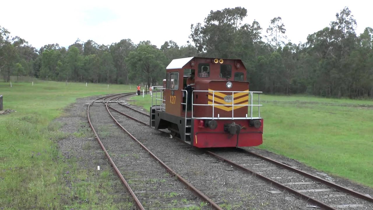 RICHMOND VALE RAILWAY JANUARY 2016 - YouTube