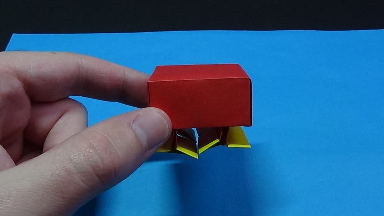 DEMO: Easy Origami Botton Toy Designed by Jeremy Shafer - YouTube