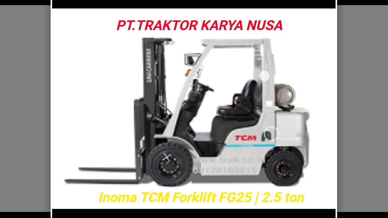 inoma TCM Forklift 1.5 - 3.5 Ton - YouTube