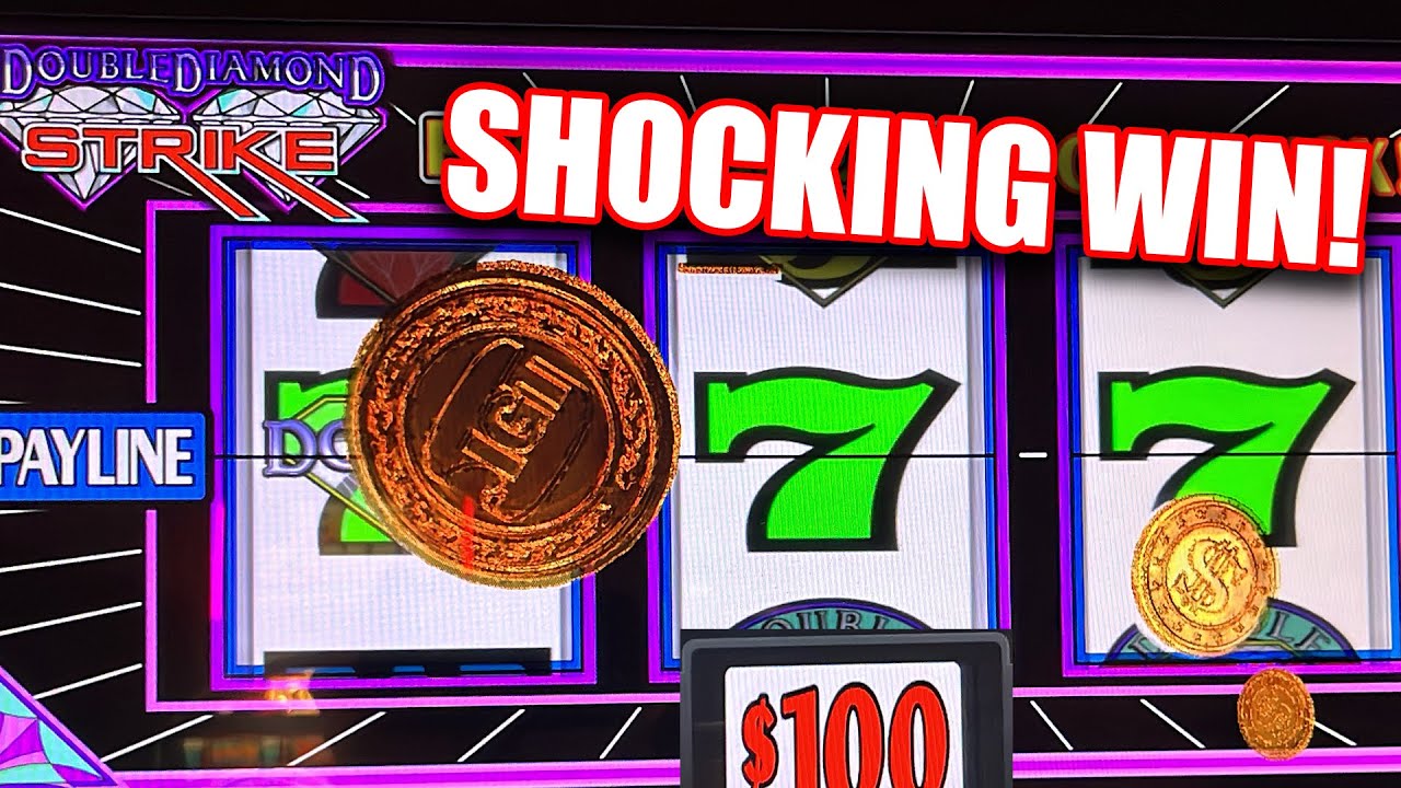 DOUBLE DIAMOND STRIKES WITH A SHOCKING JACKPOT ★ HIGH LIMIT SLOT ...