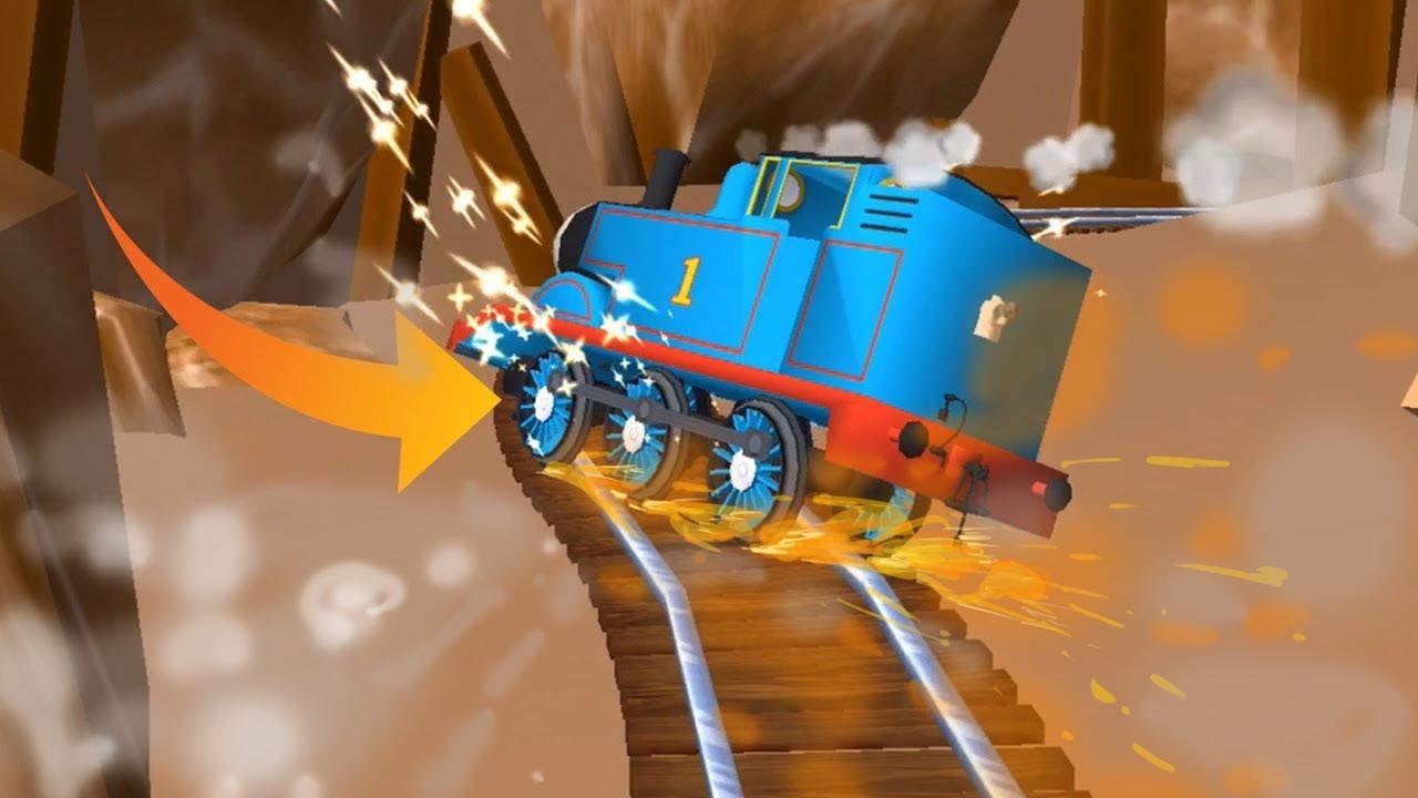 Thomas And Friends | Train Catch Fire Very Dangerous | magical Tracks ...