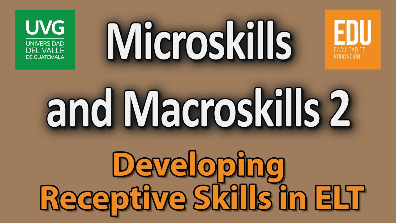 Microskills and Macroskills for Listening - Part 2 - YouTube