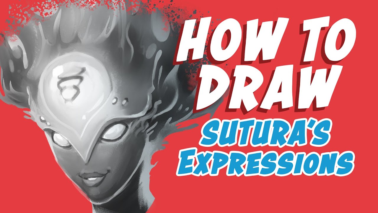 How To DRAW SUTURA’S EXPRESSIONS [BIOWARS Comic Book Academy] - YouTube