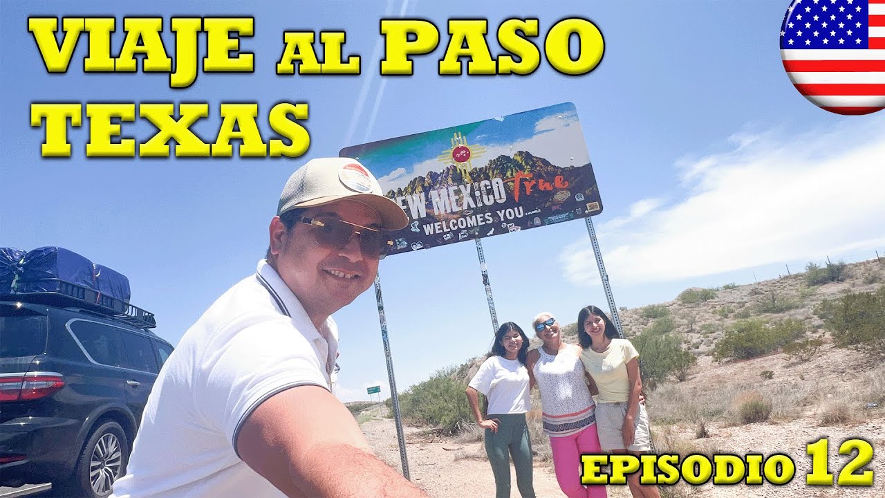 Como es VIAJAR a la FRONTERA de USA y MÉXICO el PASO TEXAS - YouTube