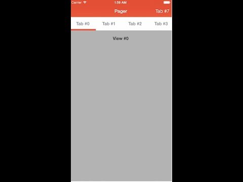 How to move to a particular child controller of XLPagerTabstrip in Swift 4 - YouTube