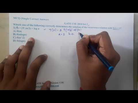 GATE CSE 2014 SET 2 Q ||Algorithms || GATE Insights Version: CSE - YouTube